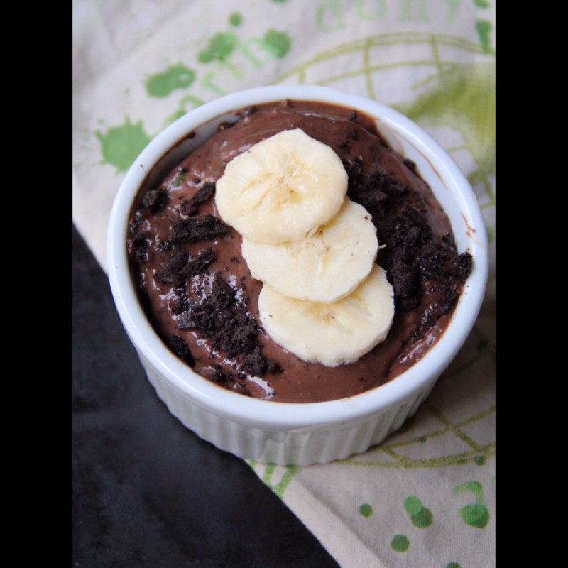 Chocolate Banana Pudding | Forbidden Rice Blog