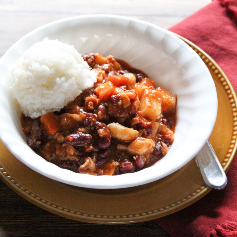 Vegetarian Portuguese Bean Soup | Forbidden Rice Blog
